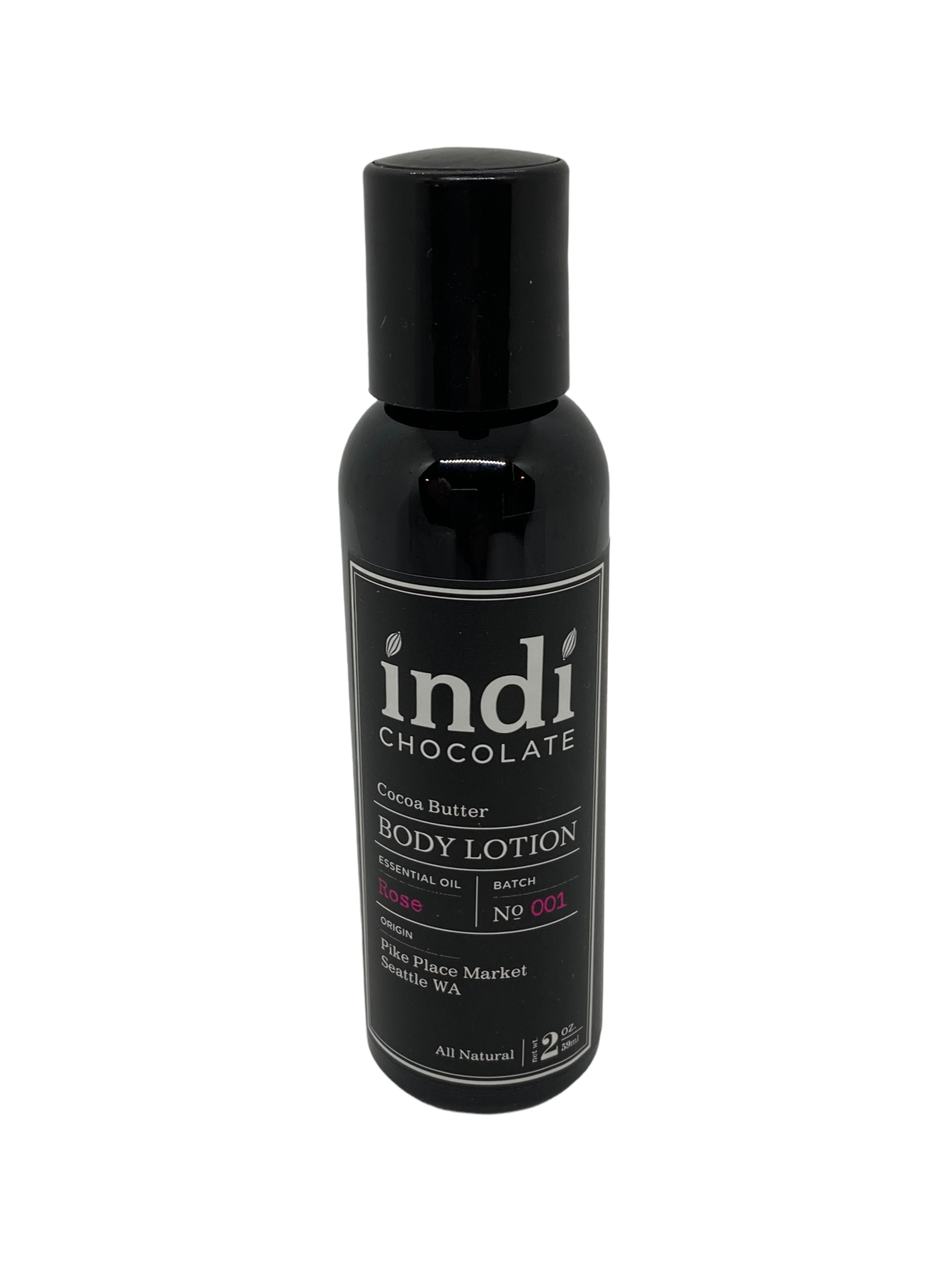 Indi Chocolate - Cocoa Butter Based Body Lotion - Rose